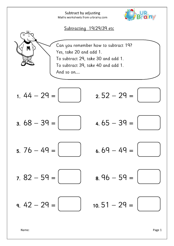 Year 3 Money Challenges Subtract By Adjusting Subtraction Maths 