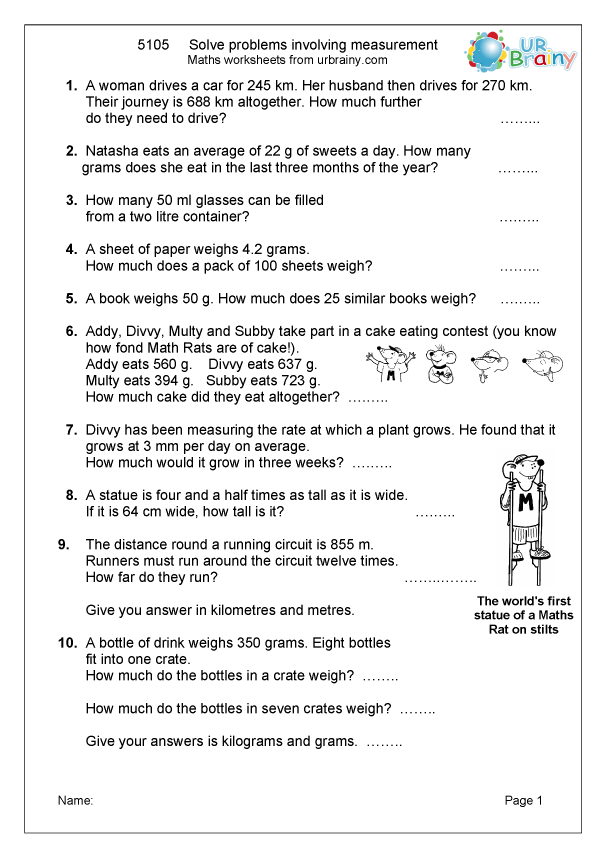 Reasoning Problem Solving Maths Worksheets For Year 5 Age 9 10 Urbrainy