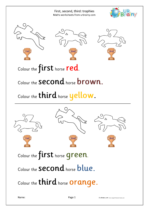 First Second Third Person Worksheet