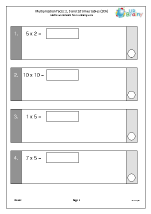 KS1 Maths SAT Practice: Arithmetic