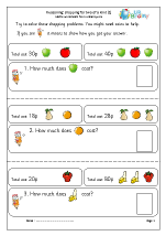 Year 2 Maths Worksheets (age 6-7)