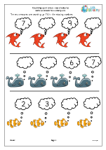 Later Reception Maths Worksheets (age 4-5)