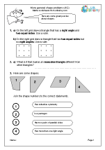 Reasoning: Geometry Maths Worksheets for KS2 Maths SATs Booster