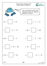 Year 2 Maths Worksheets (age 6-7)