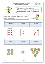Year 1 Maths Worksheets (age 5-6)