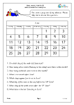 Measuring and Time Worksheets for Year 3 (age 7-8)