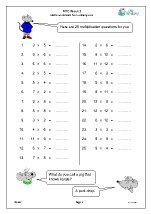 Multiplication Tables Check Worksheets