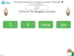Number and Place Value Maths Games for Year 1 (age 5-6)