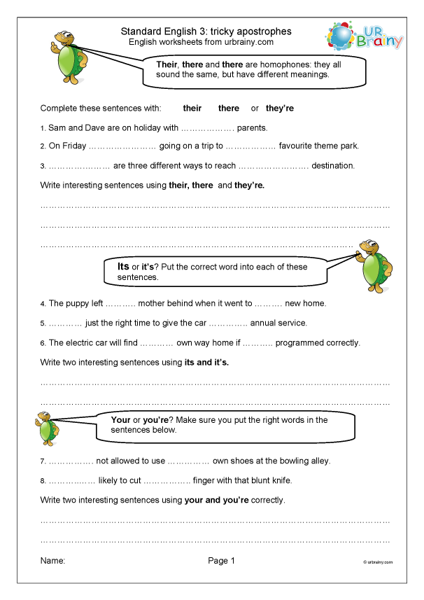 Standard English 3 Sentences And Punctuation By URBrainy