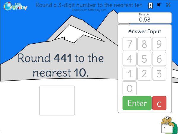 Round A 3 digit Number To The Nearest Ten Number And Place Value By 