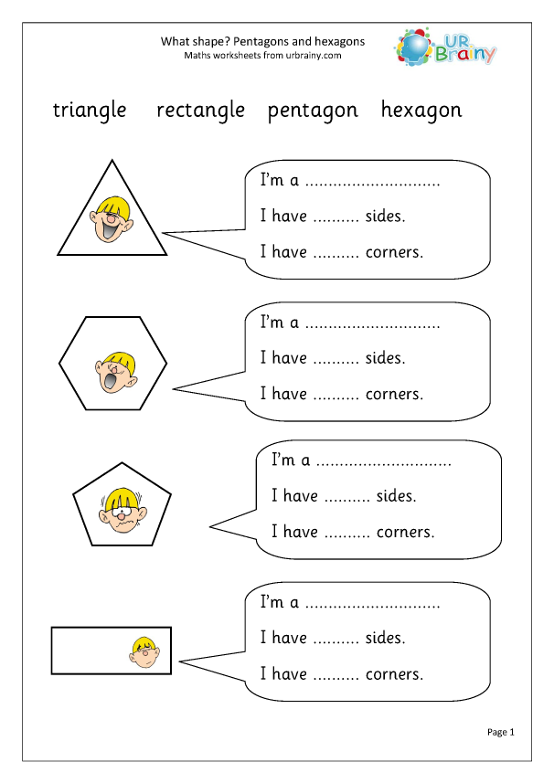 What Shape Am I Geometry Shape By URBrainy
