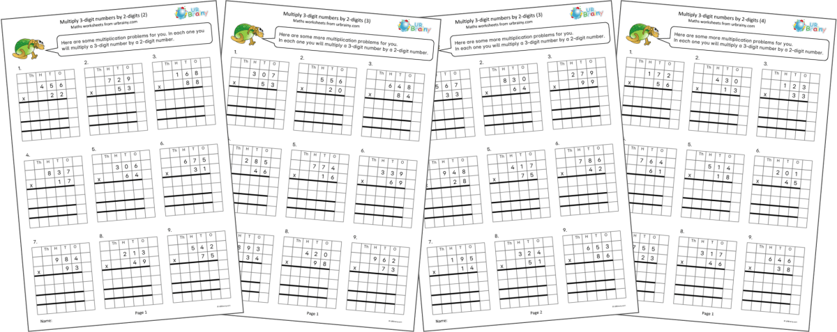 Year 5: Written multiplication